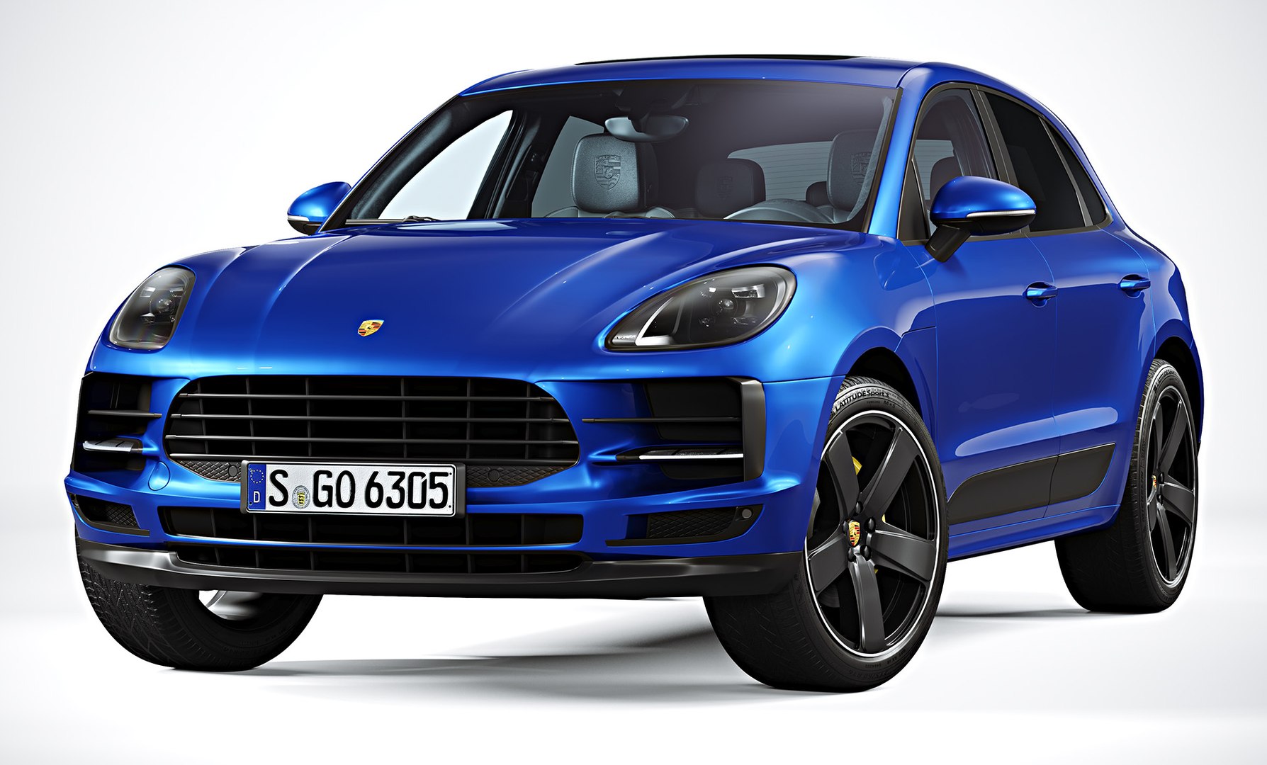 2019 Porsche Macan 3D Model - TurboSquid 1343483