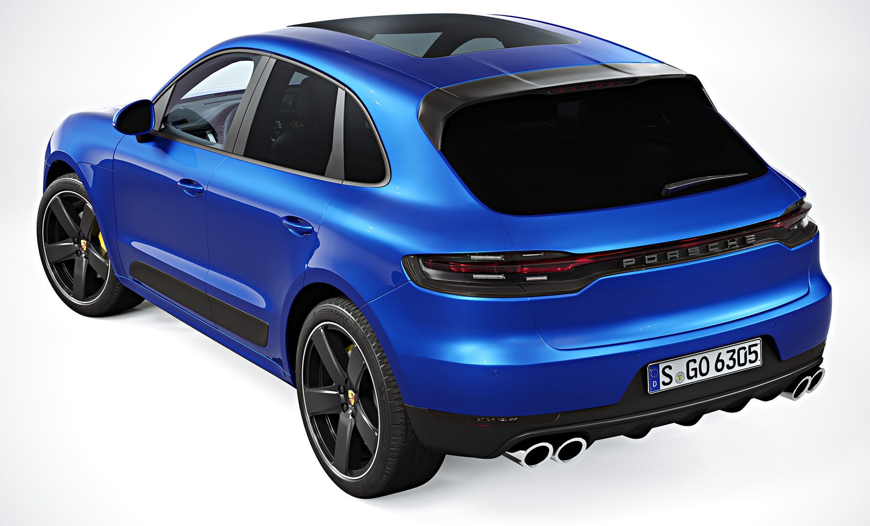 2019 Porsche Macan 3D Model - TurboSquid 1343483