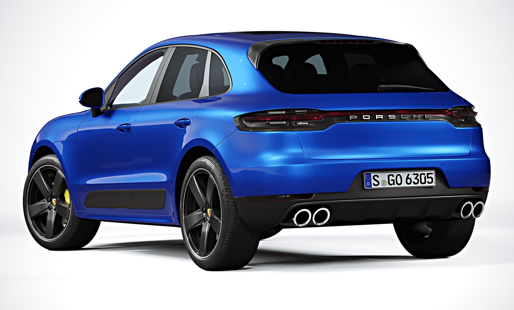 2019 Porsche Macan 3D Model - TurboSquid 1343483