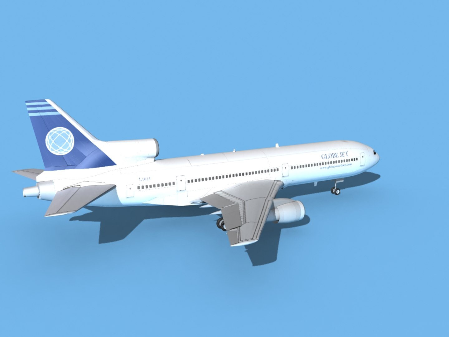 3D Lockheed L-1011-10 Jet - TurboSquid 1488906
