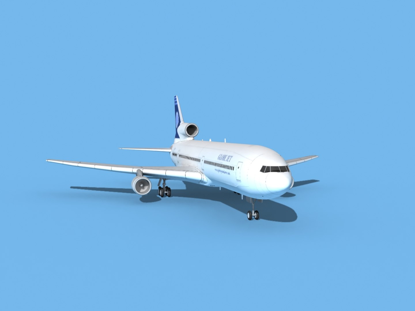 3D Lockheed L-1011-10 Jet - TurboSquid 1488906