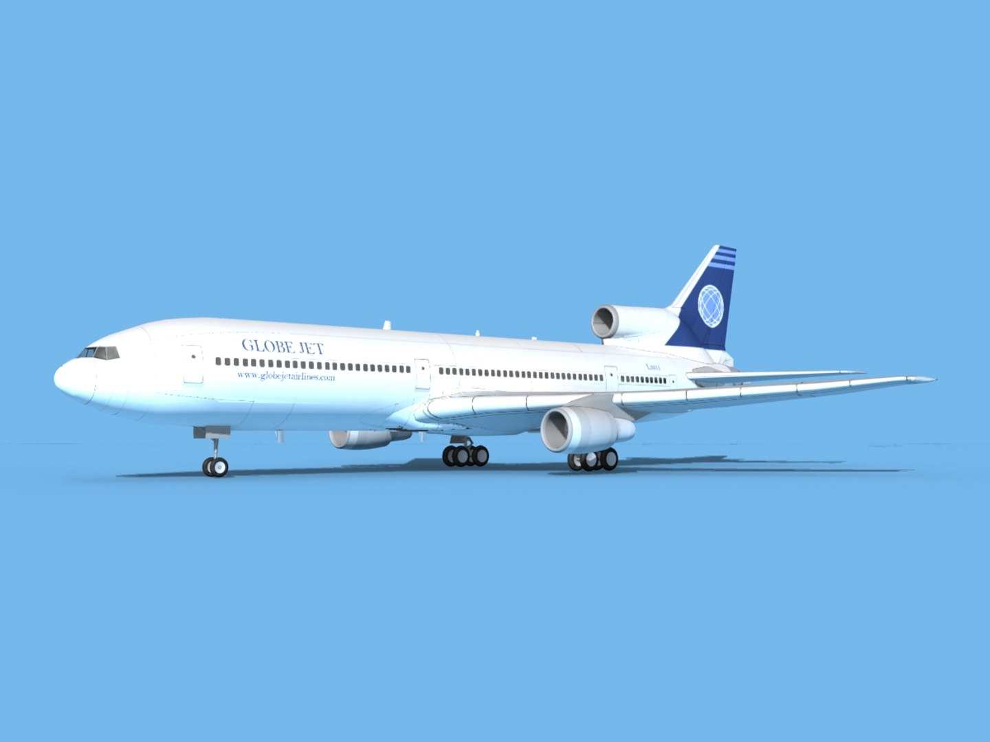 3D Lockheed L-1011-10 Jet - TurboSquid 1488906