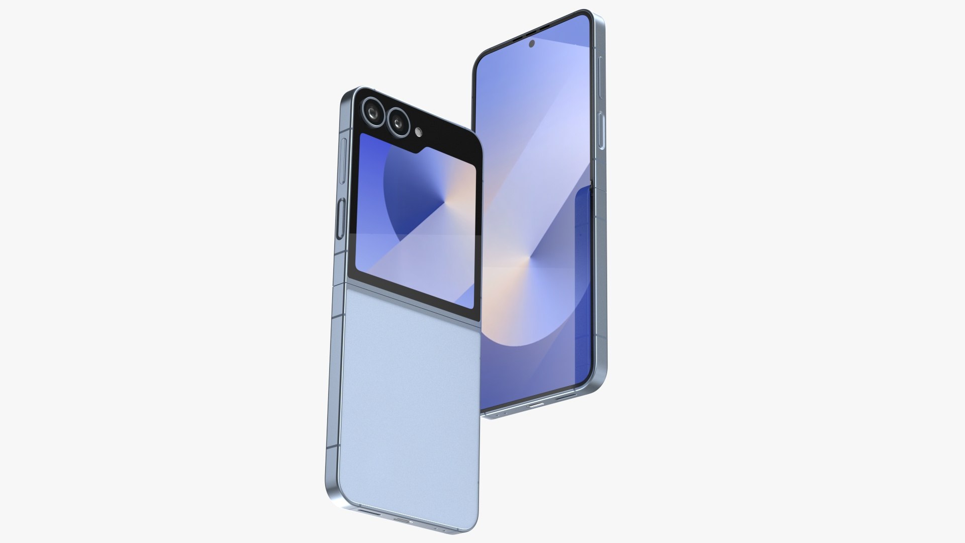 Samsung Galaxy Z Flip 6 Blue 3D Model - TurboSquid 2248977