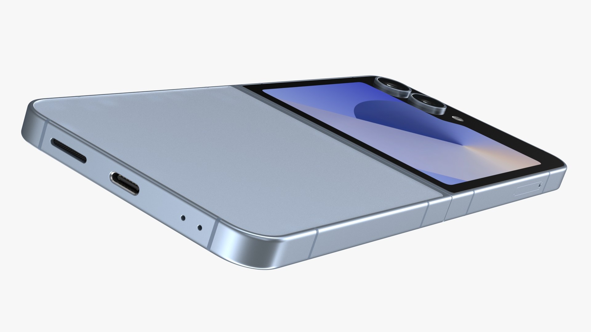 Samsung Galaxy Z Flip 6 Blue 3D Model - TurboSquid 2248977