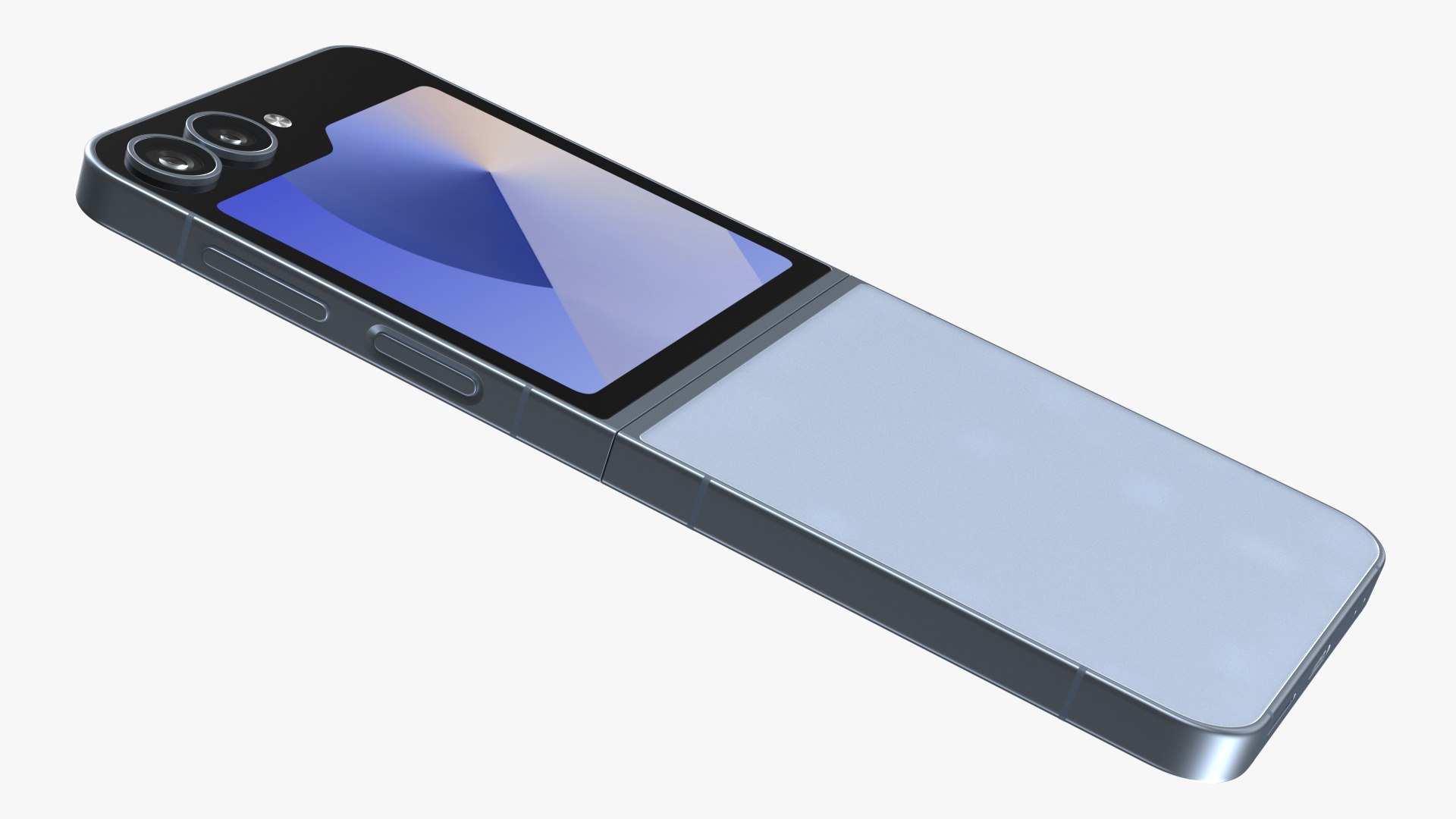 Samsung Galaxy Z Flip 6 Blue 3D Model - TurboSquid 2248977