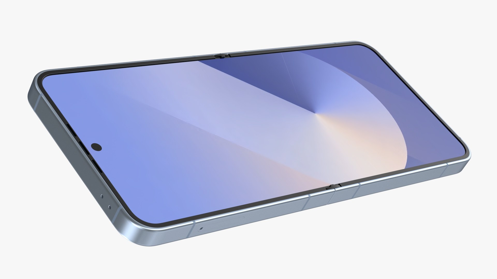 Samsung Galaxy Z Flip 6 Blue 3D Model - TurboSquid 2248977