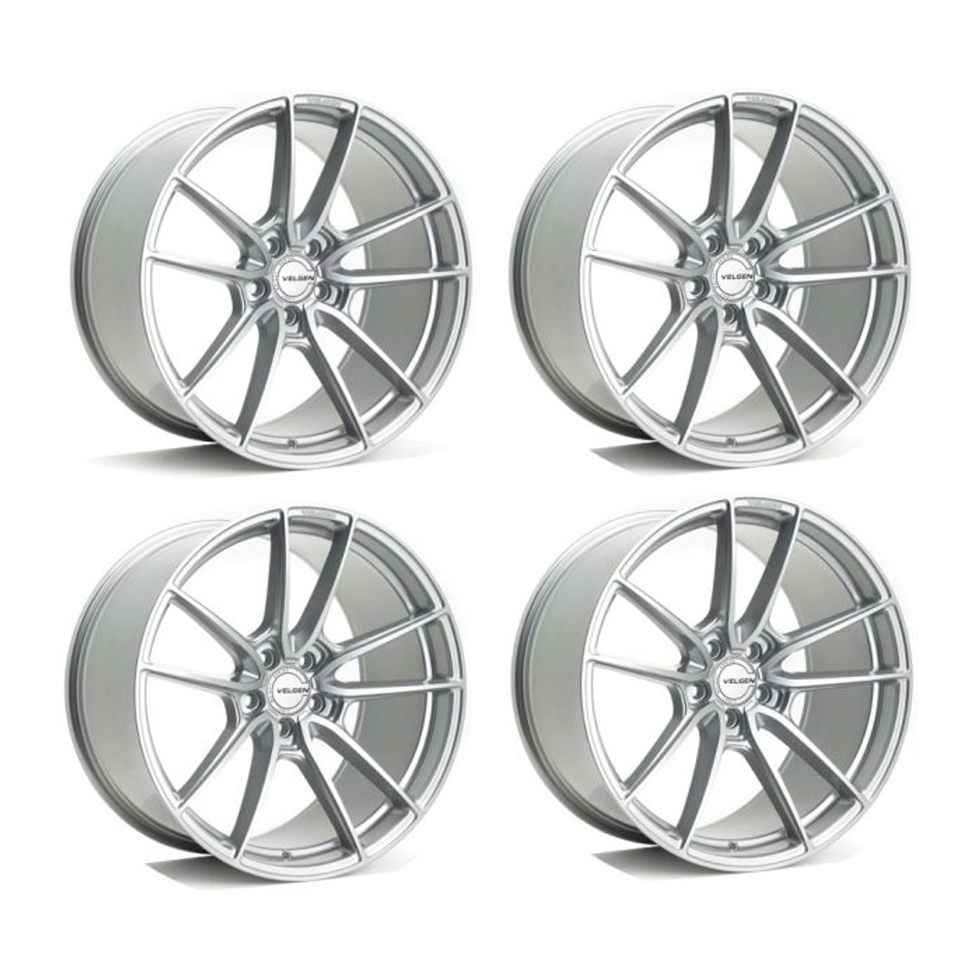 3D Velgen Wheels Lightweight Series VF5 Wheel Gloss Silver Mustang ...