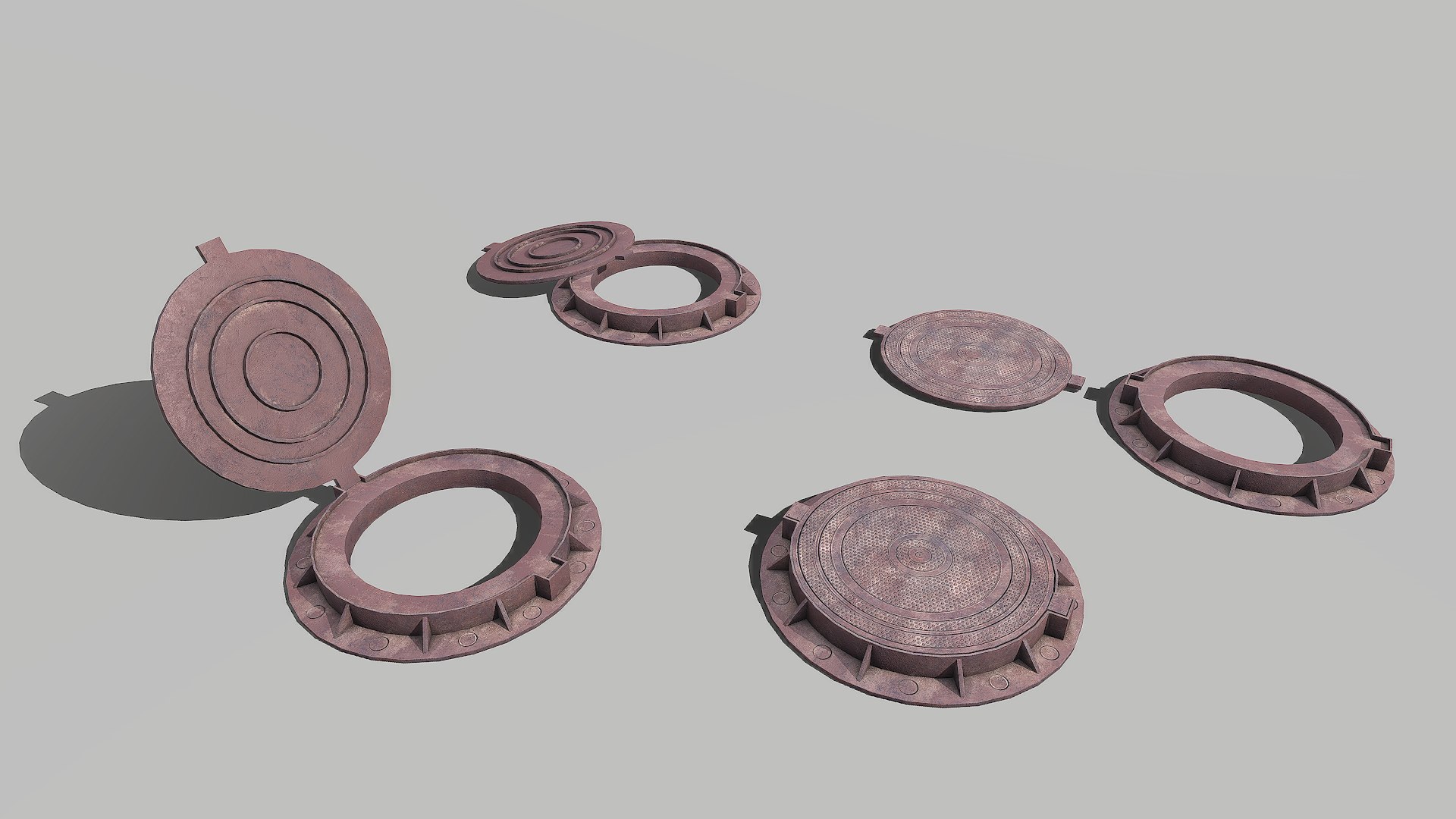 Manhole Model - TurboSquid 1993046