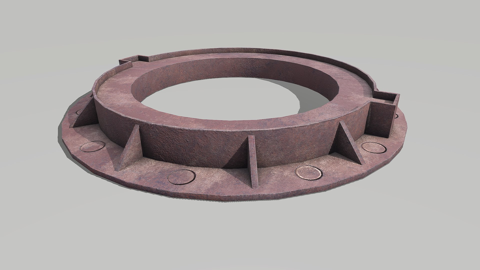 Manhole Model - TurboSquid 1993046