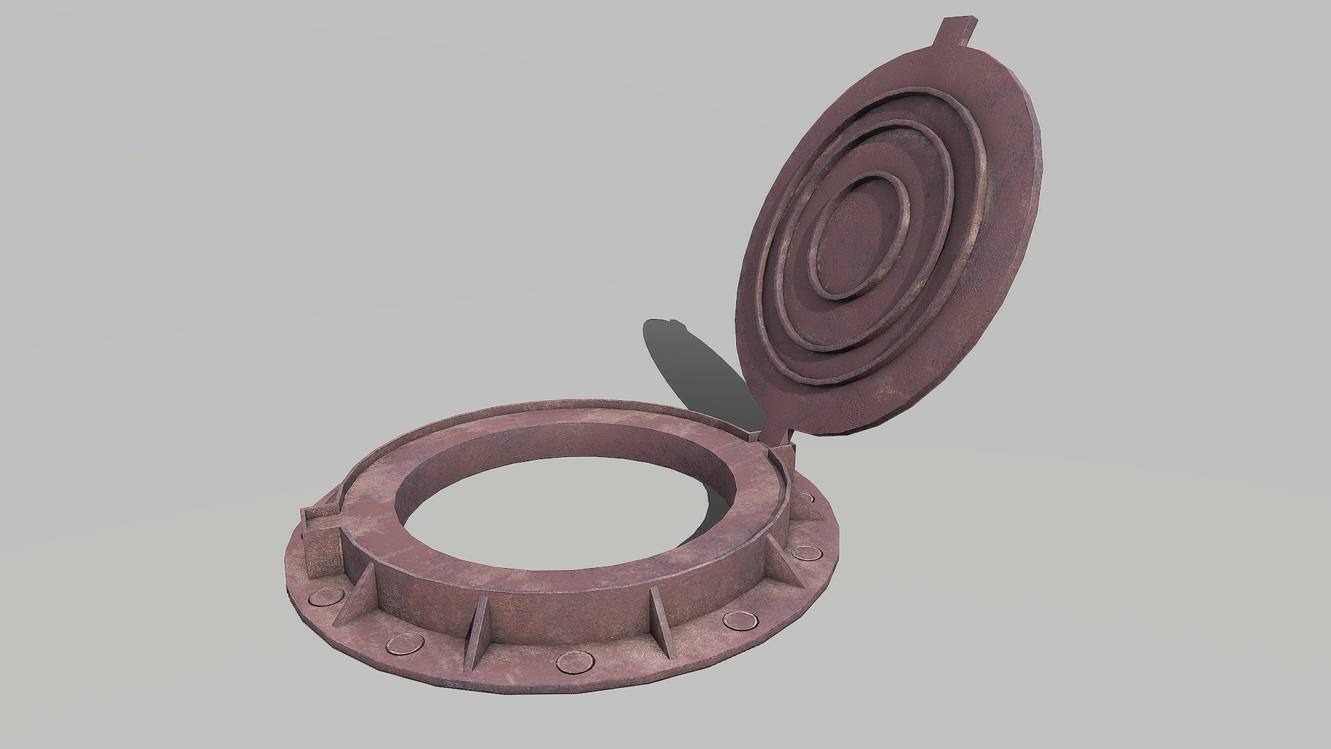Manhole Model - TurboSquid 1993046