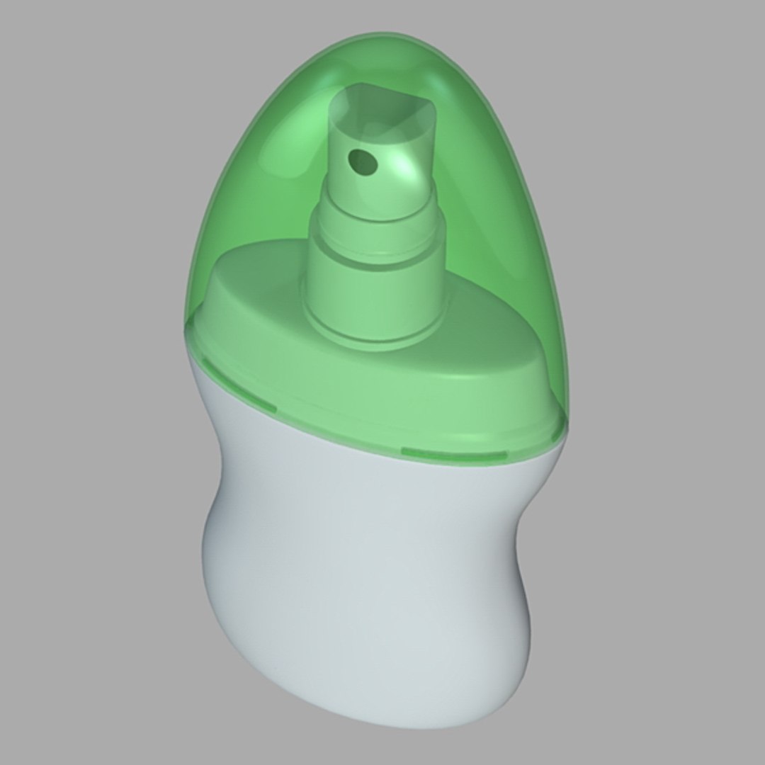 spray bottle 3d model