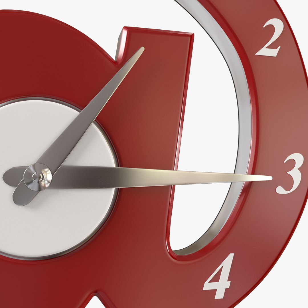 Wall clock 3D model - TurboSquid 1184226