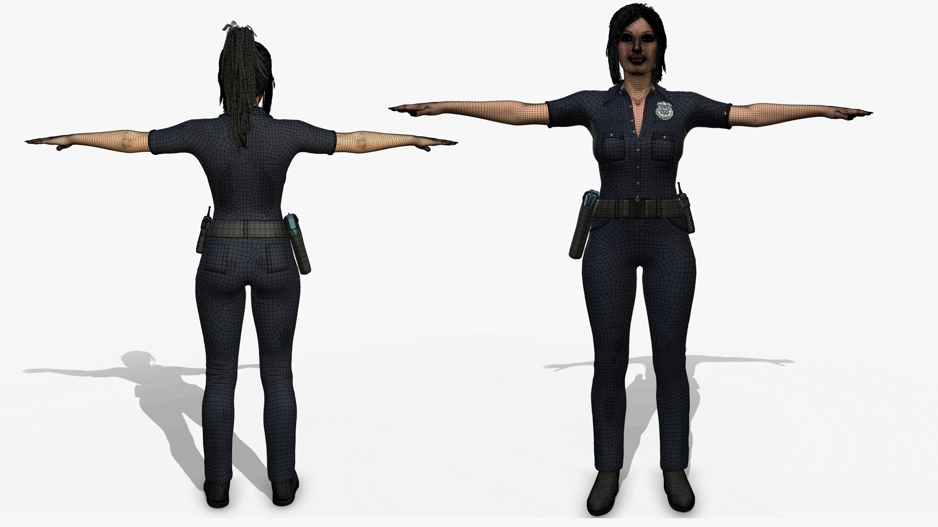 Roberts no Rig 3D model - TurboSquid 1934325