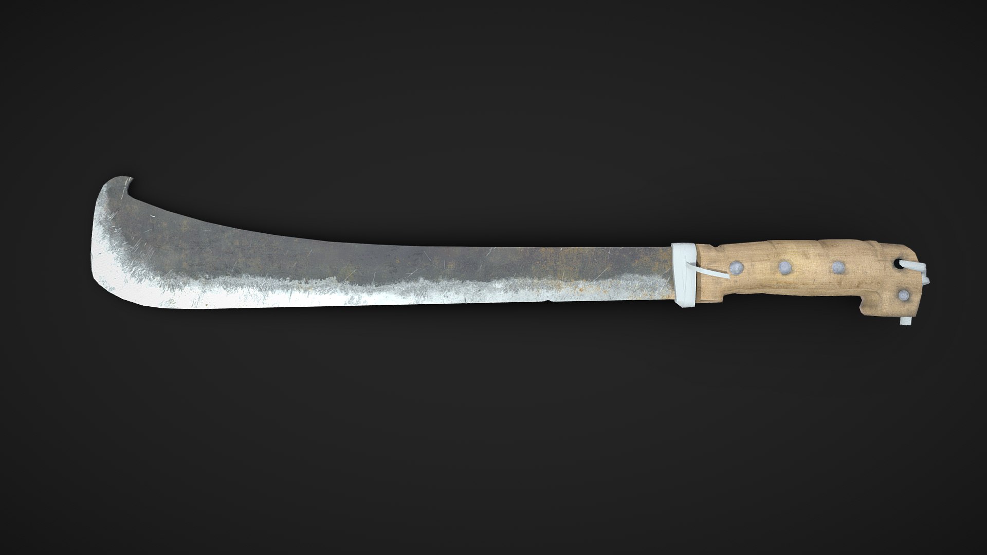 Free Machete Low-poly PBR Free 3D Model - TurboSquid 2017319