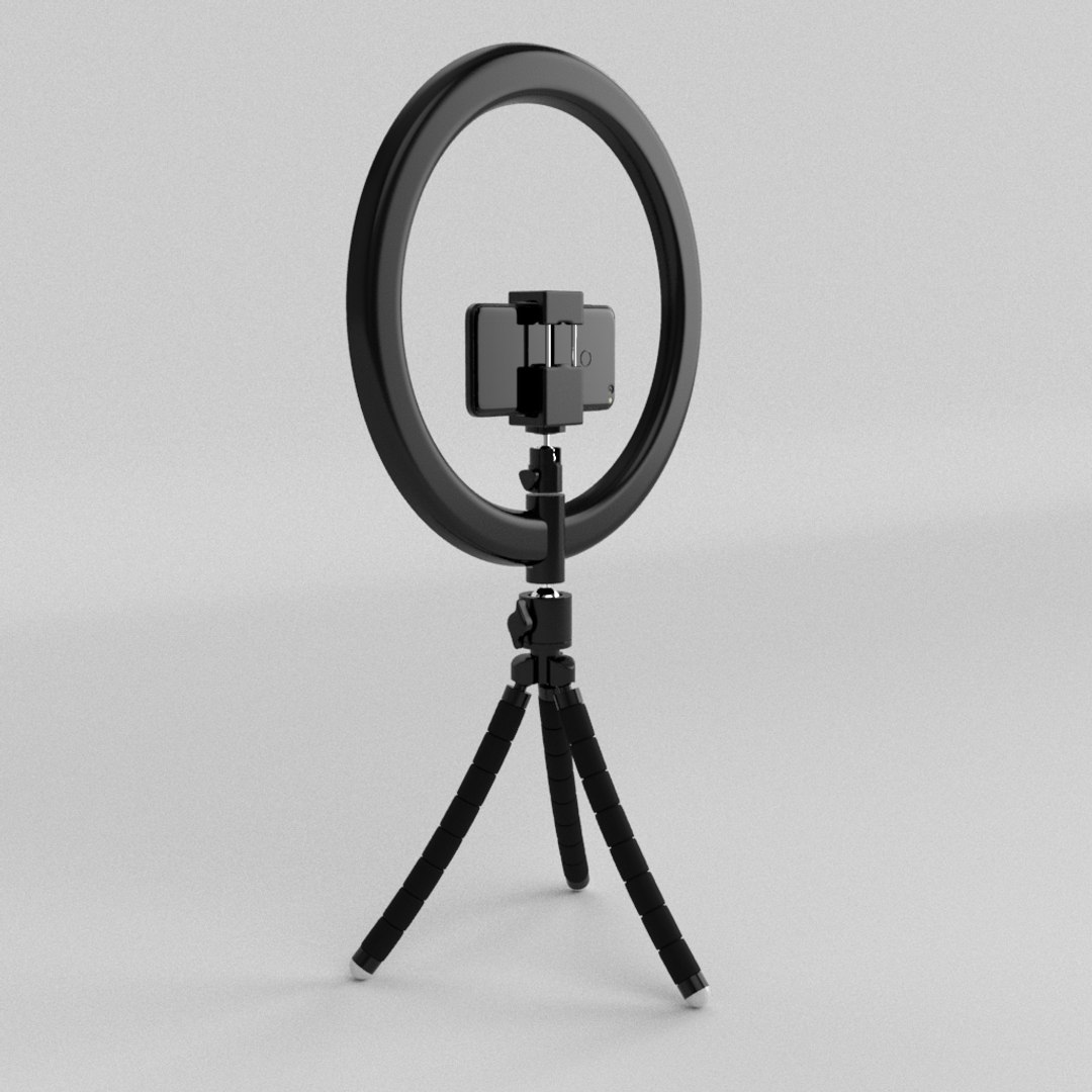 Tripod Phone 3D Model - TurboSquid 1609192