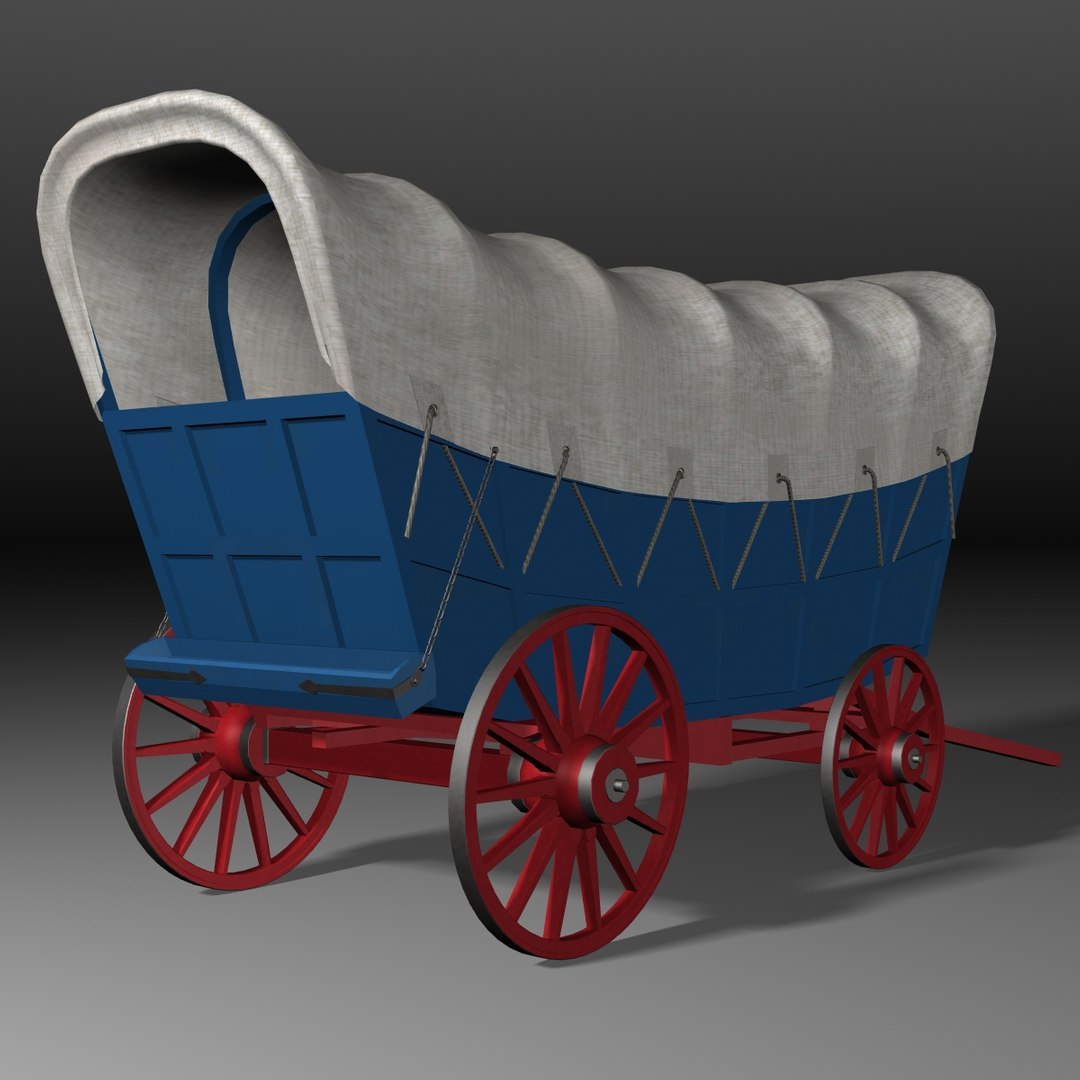 3ds Conestoga Wagon