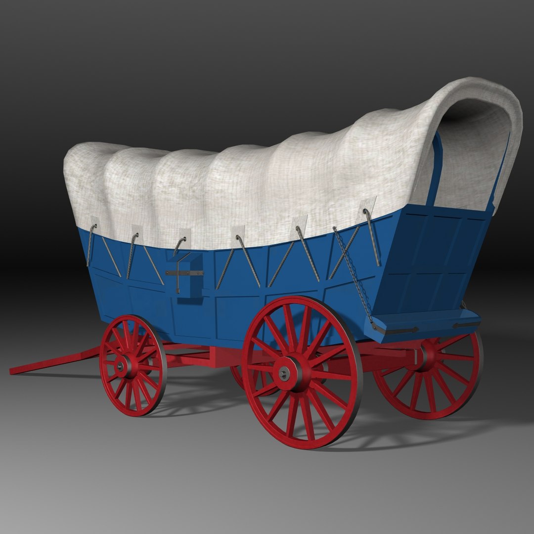 3ds Conestoga Wagon