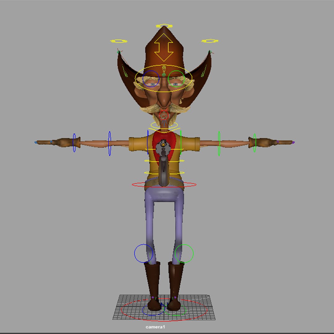 Rigged Character 3D Model - TurboSquid 1634402