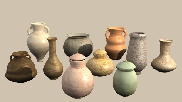 3d amphora model