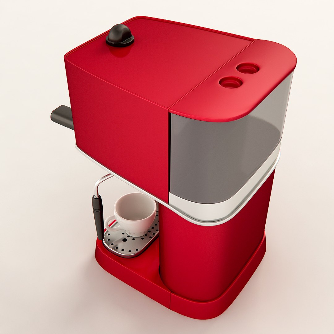 3d Espresso Machine Model