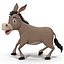 3d max cartoon donkey rigged