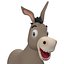 3d max cartoon donkey rigged