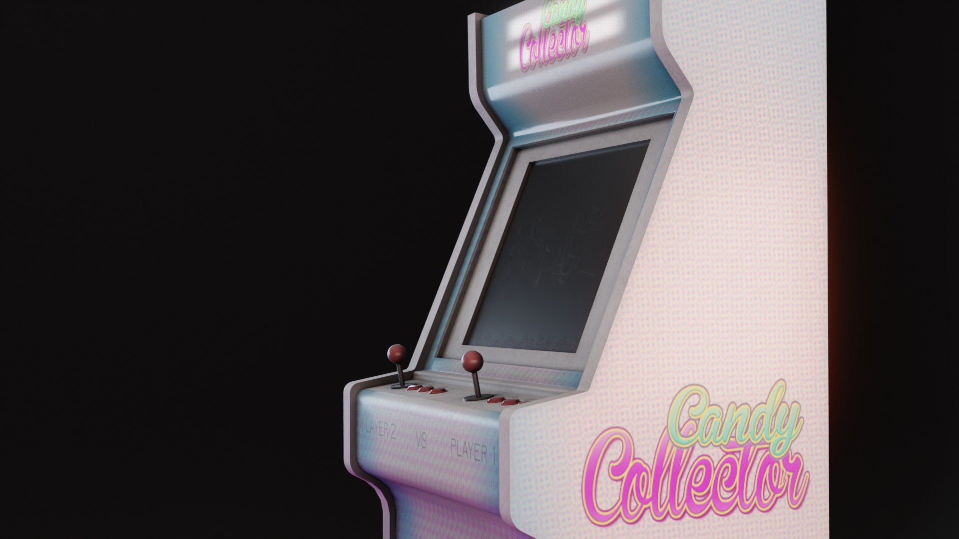 4 arcade machines chair 3D - TurboSquid 1630300