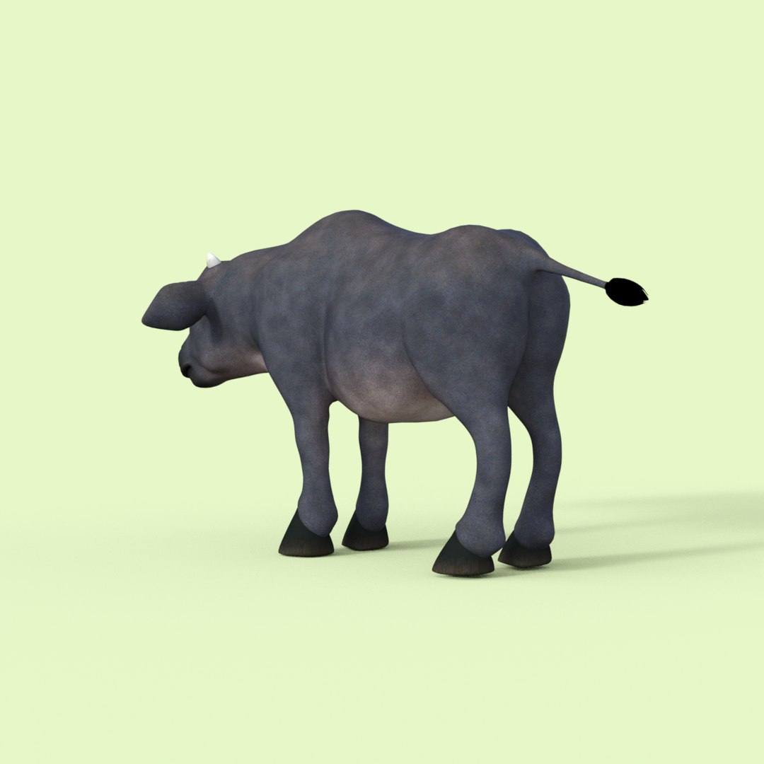 Cartoon Baby Cow 3D model - TurboSquid 2017422