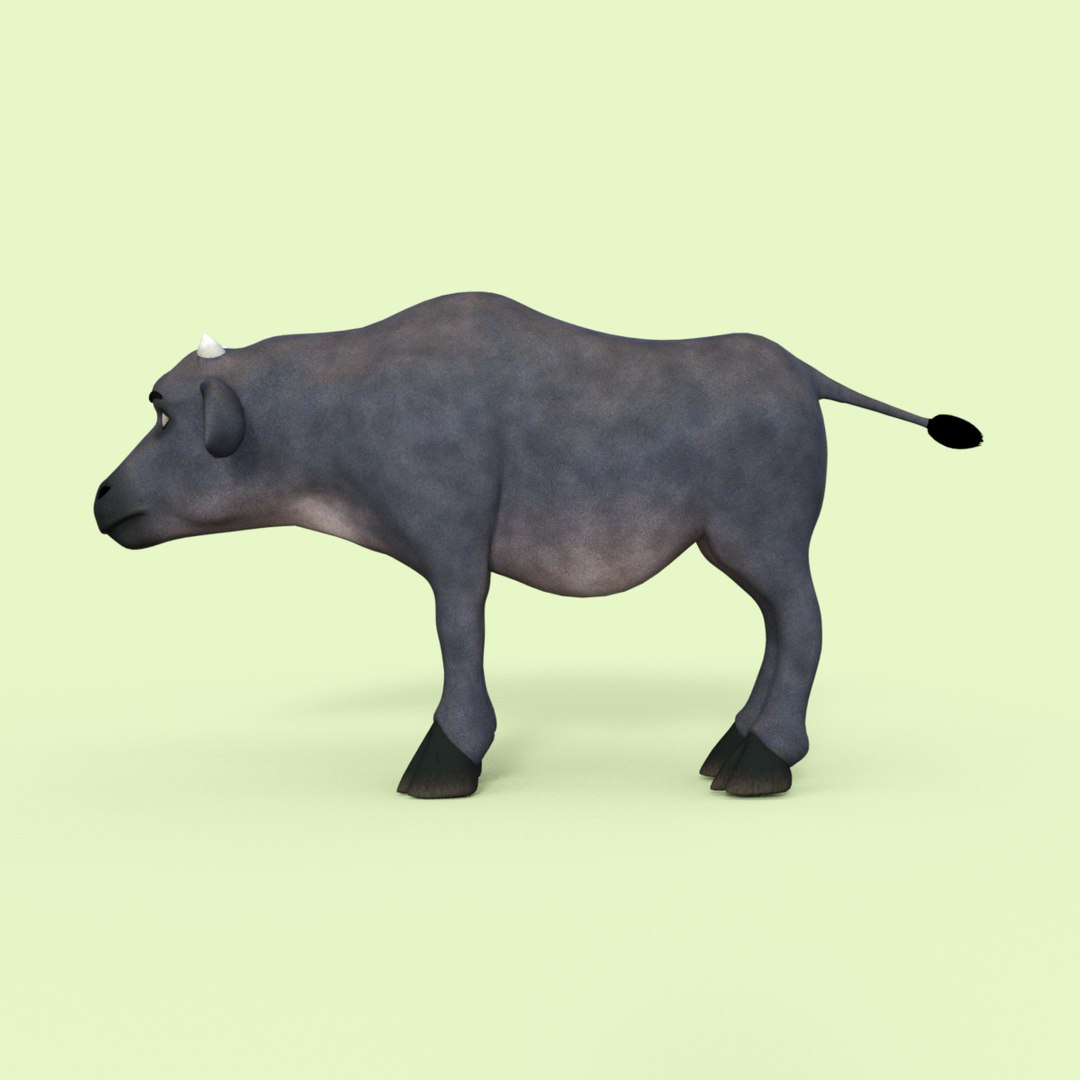 Cartoon Baby Cow 3D model - TurboSquid 2017422