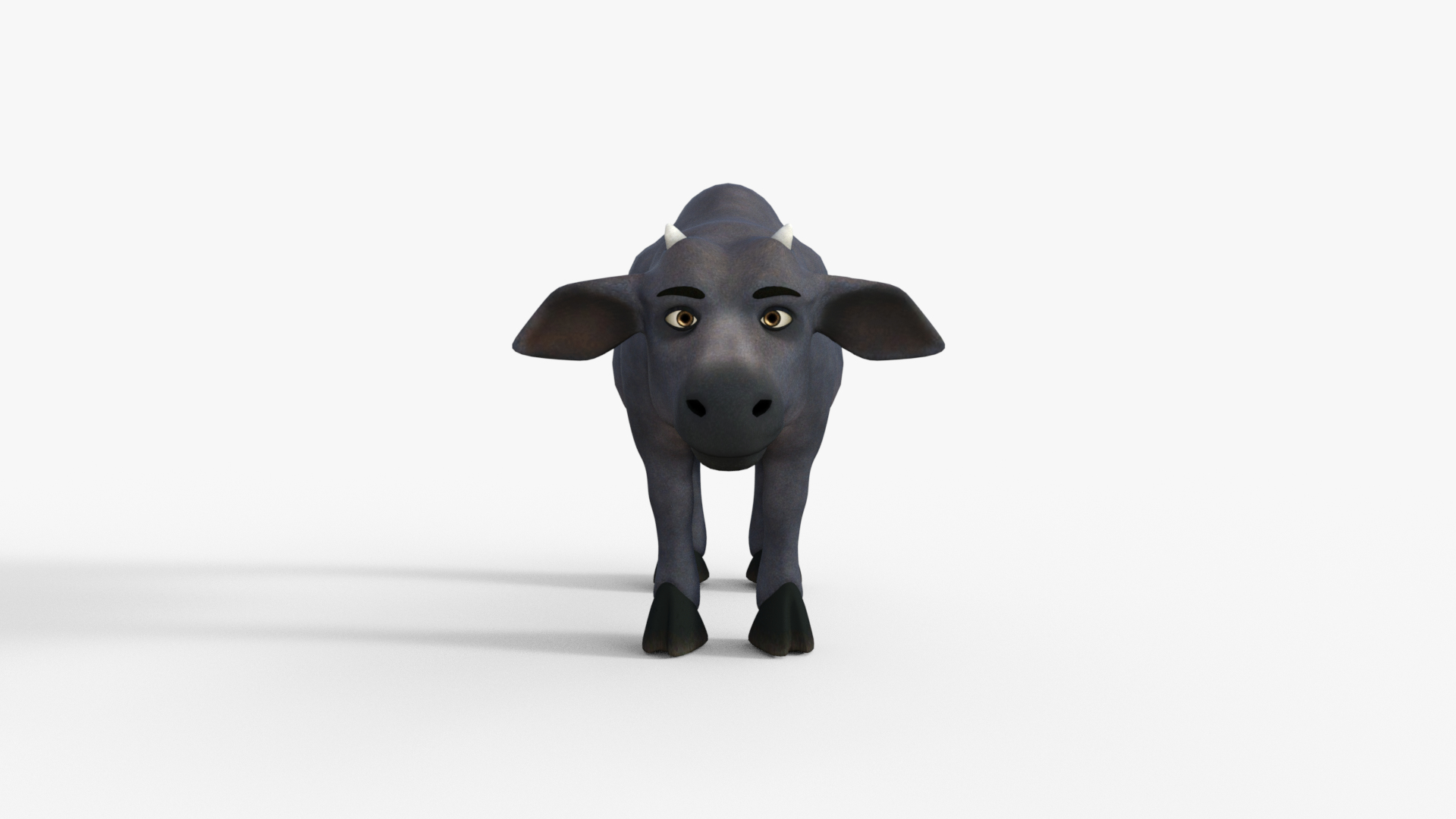 Cartoon Baby Cow 3D model - TurboSquid 2017422