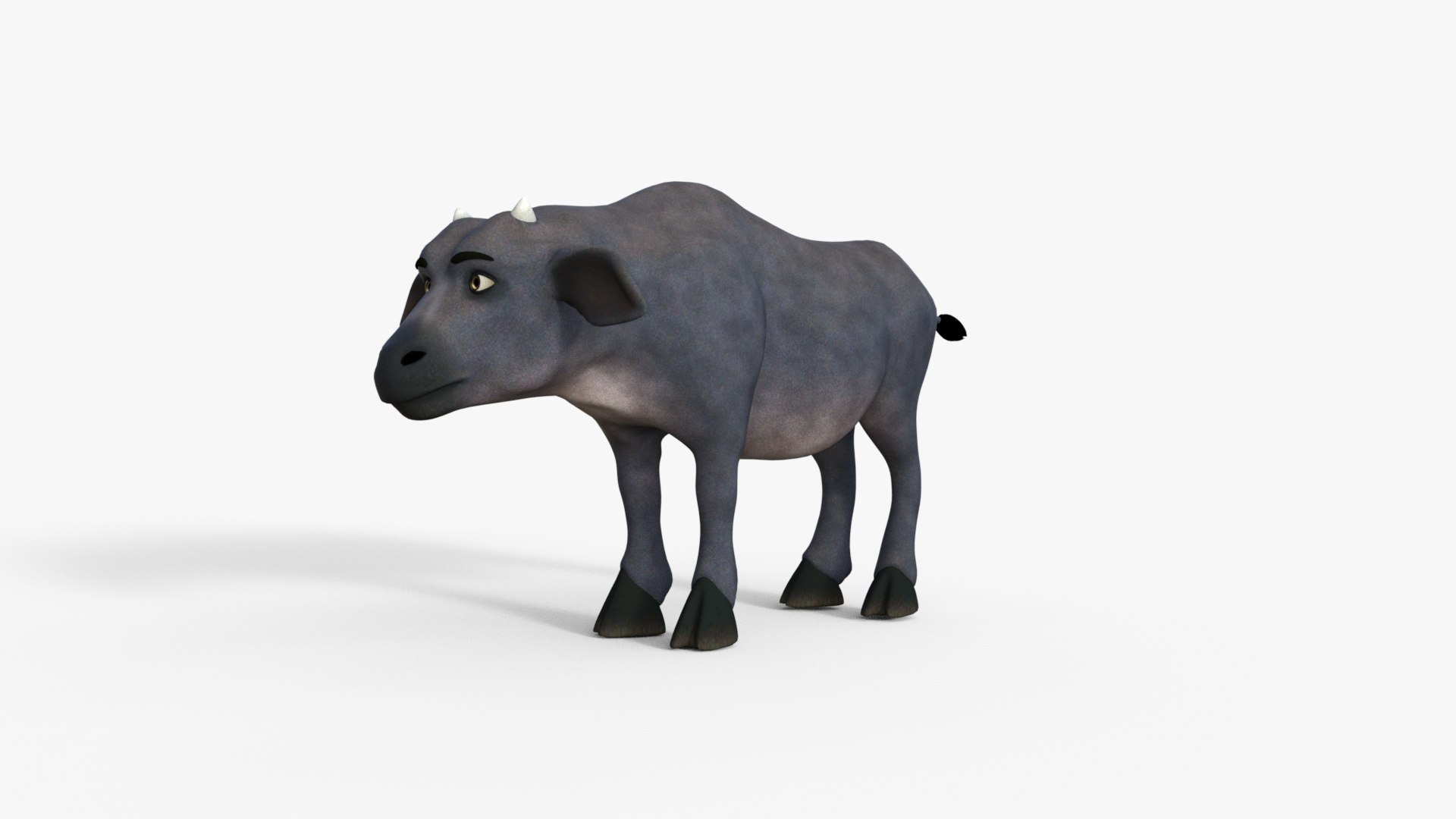 Cartoon Baby Cow 3D model - TurboSquid 2017422