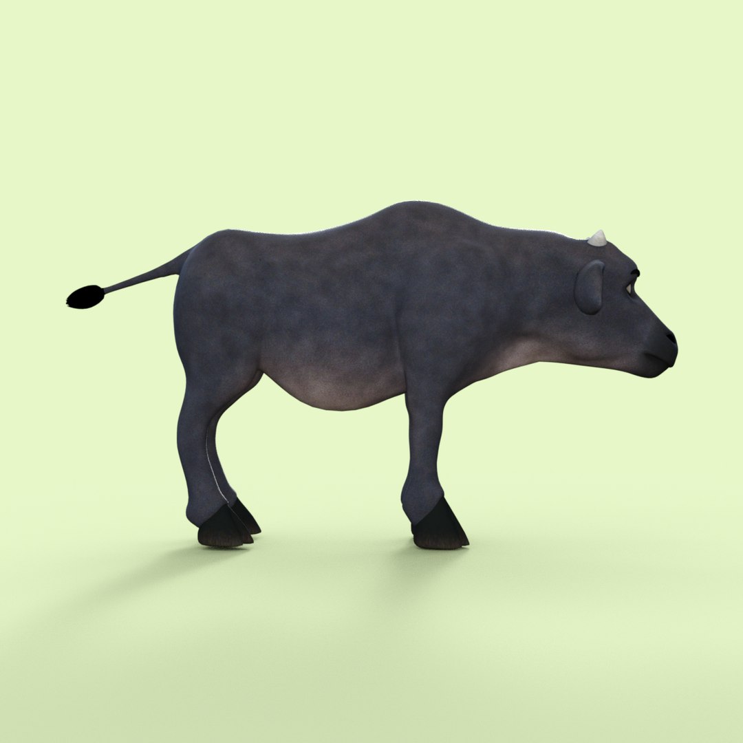 Cartoon Baby Cow 3D model - TurboSquid 2017422