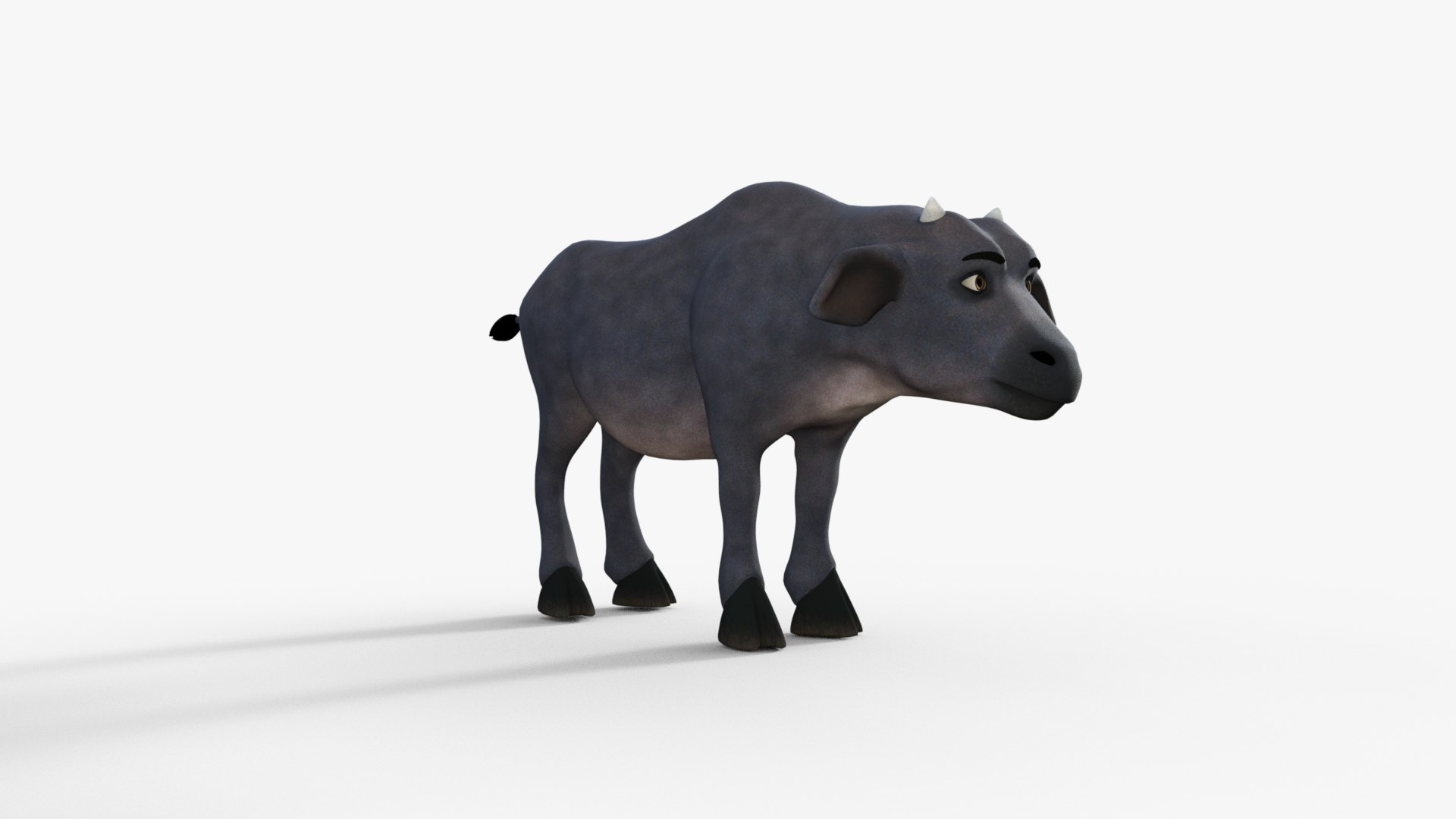 Cartoon Baby Cow 3D model - TurboSquid 2017422
