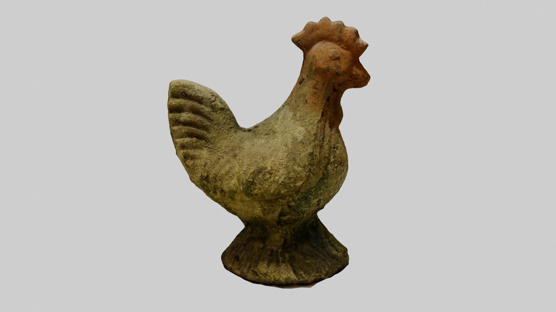 3D Stone Chicken Statue Model - TurboSquid 1930956