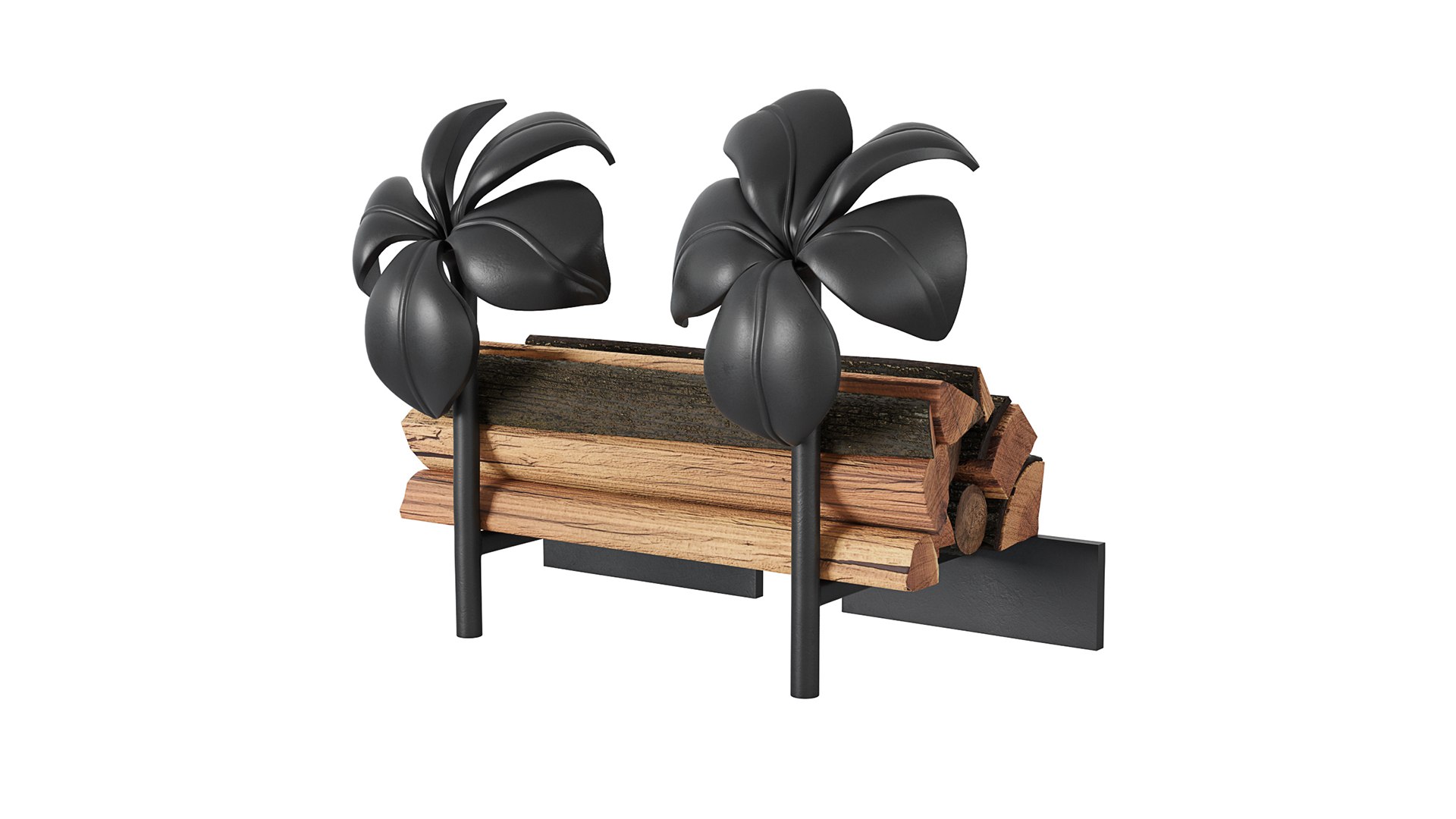 David Gill Gallery Grillo Demo Firedogs Jasmine 3D Model - TurboSquid ...