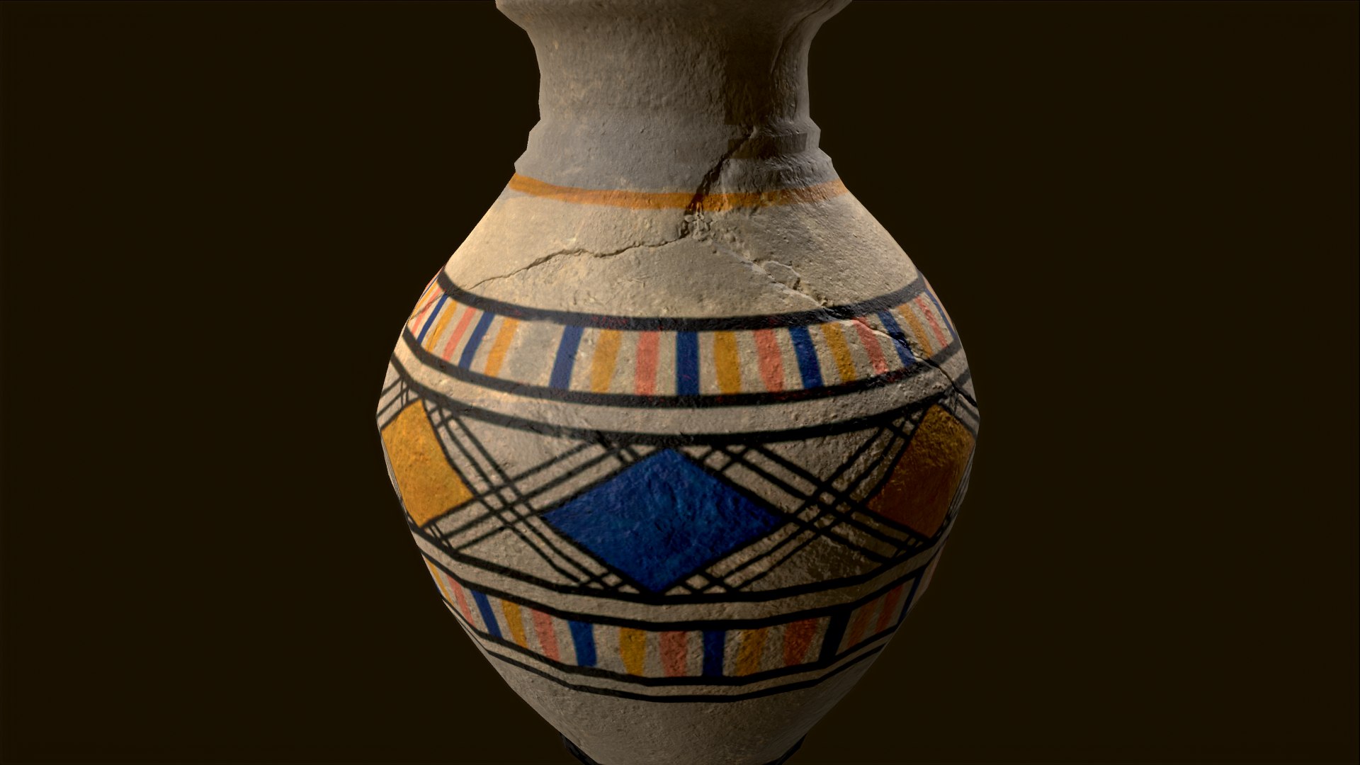 3D Arabic Old Vase - TurboSquid 1979410