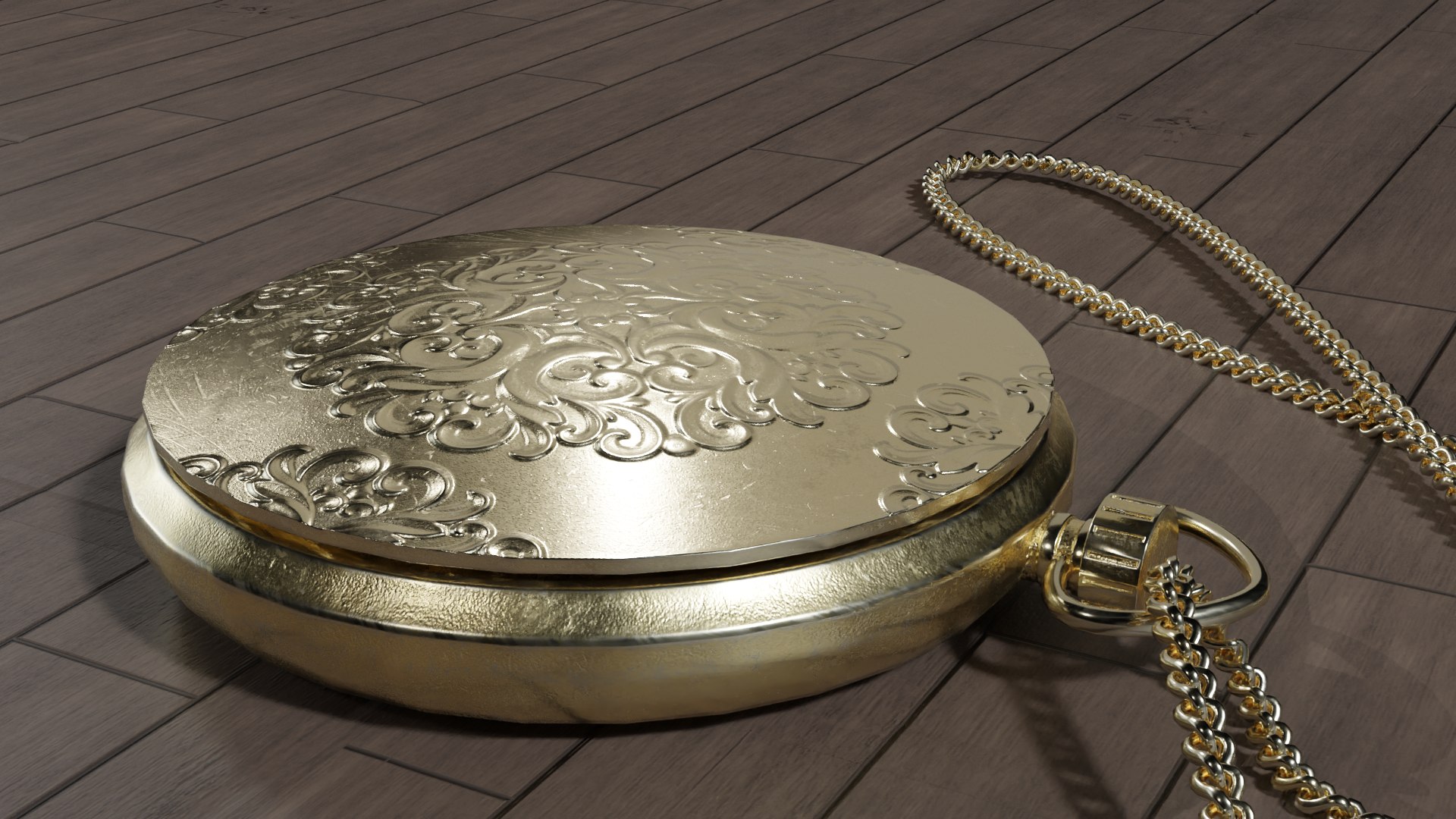 3D Model Pocket Watch - TurboSquid 2125103