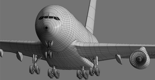 Airbus a380 3D model - TurboSquid 1247187