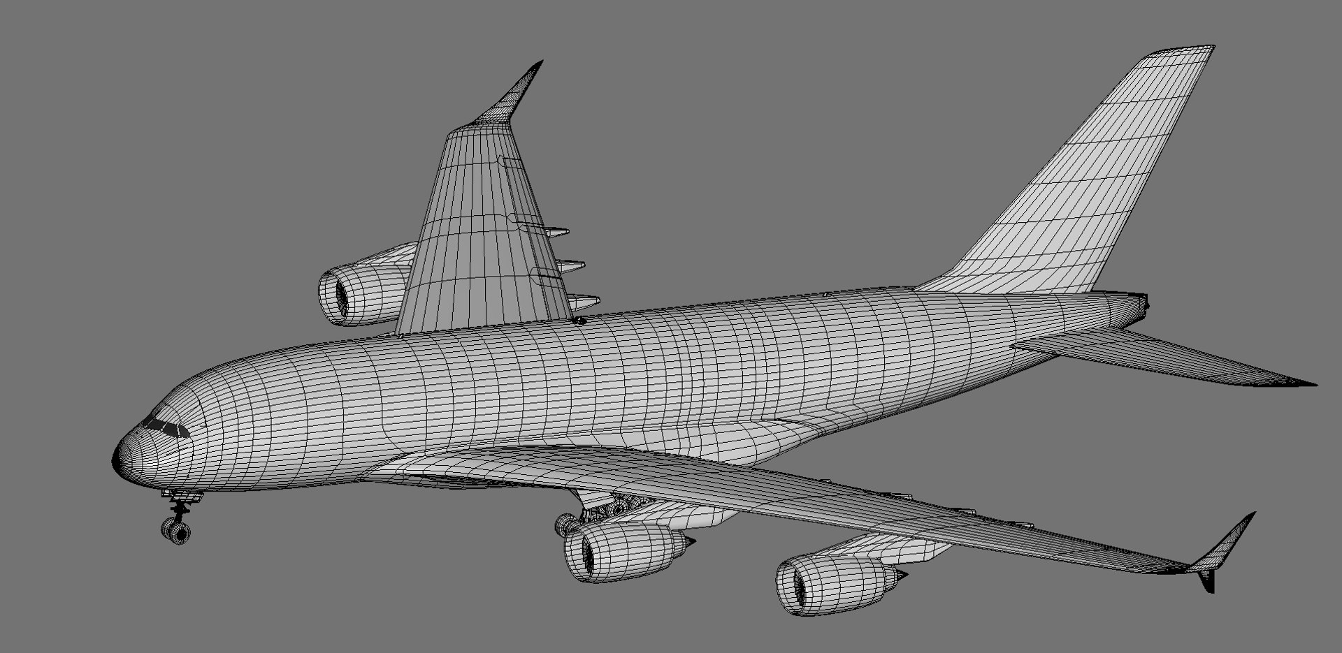 Airbus A380 3D Model - TurboSquid 1247187