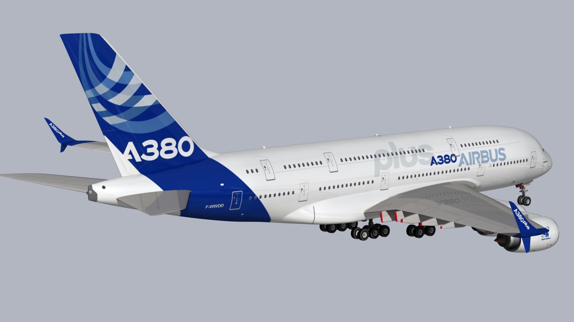 Airbus A380 3D Model - TurboSquid 1247187