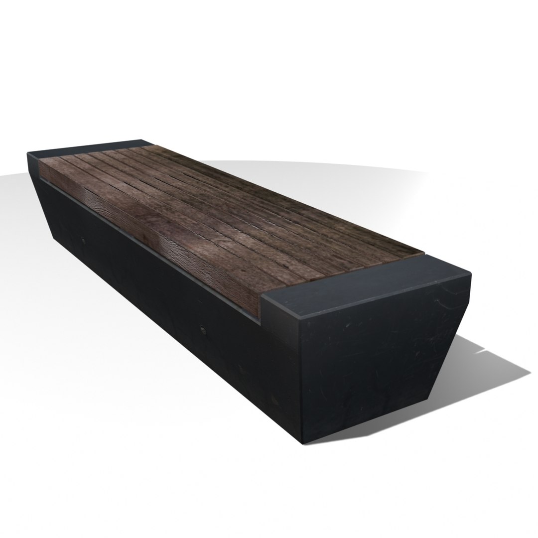 3D Bench Model - TurboSquid 1280064