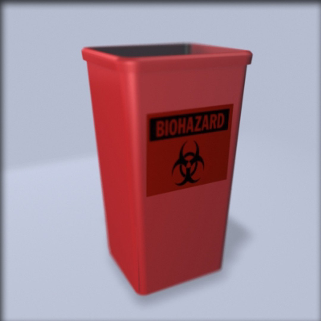 Biohazard Waste 3d Model