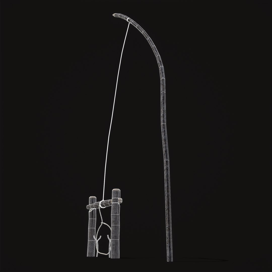 Primitive Rabbit Spring Snare 3D - TurboSquid 1930304