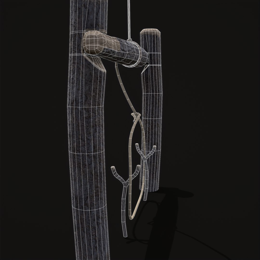 Primitive Rabbit Spring Snare 3D - TurboSquid 1930304