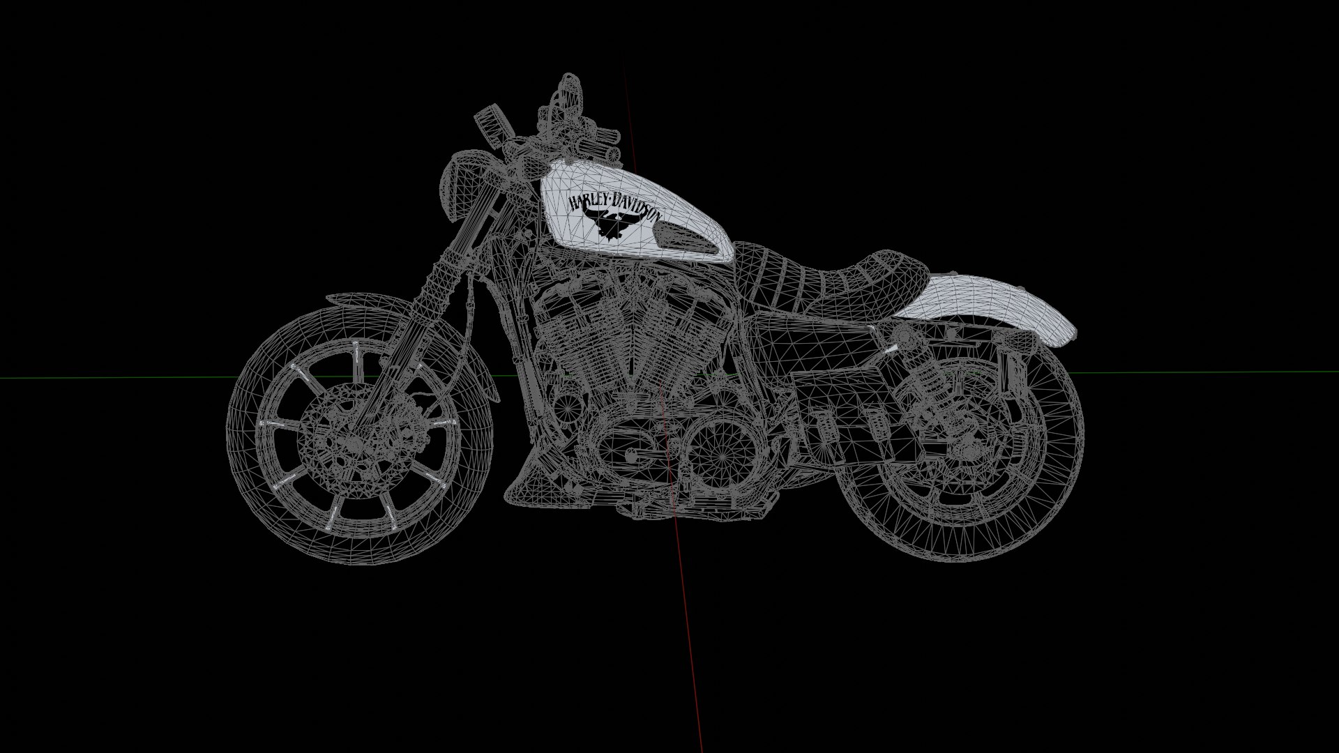 3D Harley davidson Iron 883 model - TurboSquid 2181711