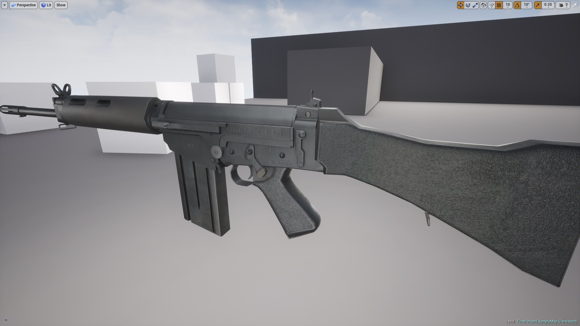 3D pbr rifle model - TurboSquid 1533372