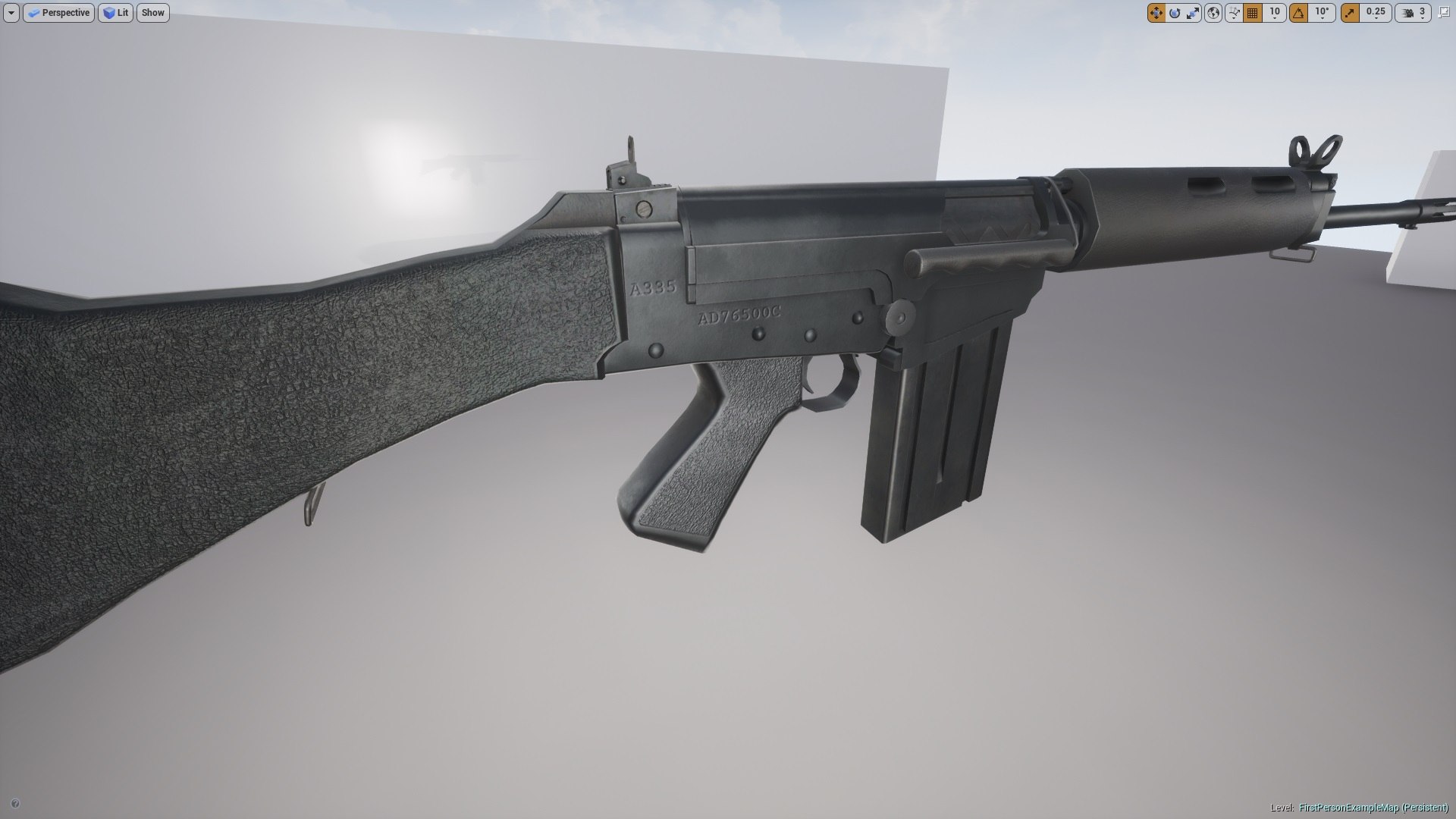 3D pbr rifle model - TurboSquid 1533372