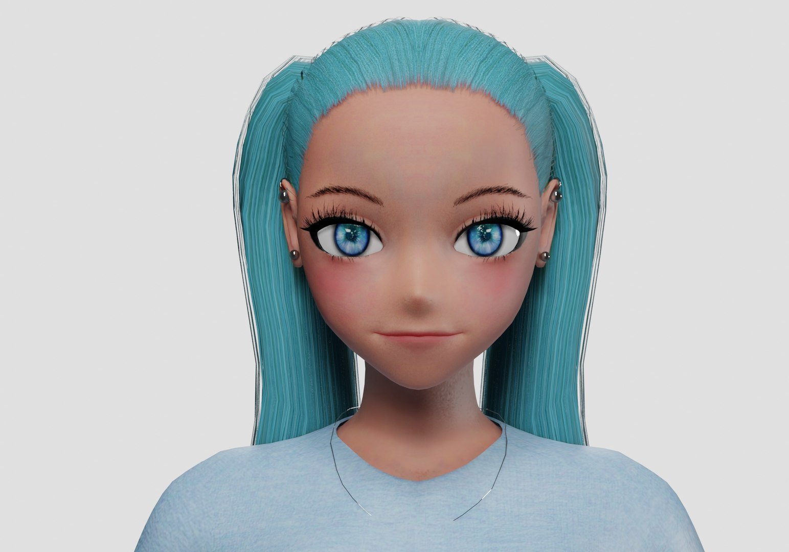 Basic Standard Girl V22507 3D Model - TurboSquid 2271018