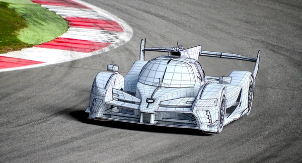 Vanwall Vandervell 680 하이브리드 LMH 하이퍼카 WEC 시즌 2023 3D 모델 - TurboSquid ...