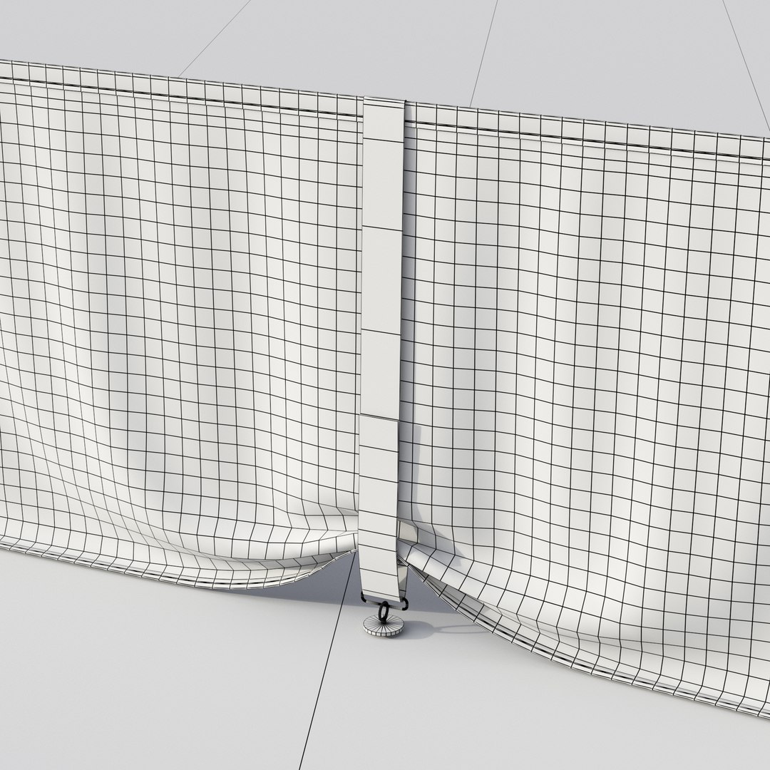 3D Tennis net - TurboSquid 1758568